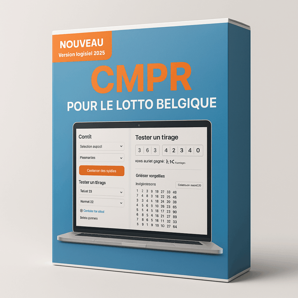 Le Logiciel CMPR du Lotto belge